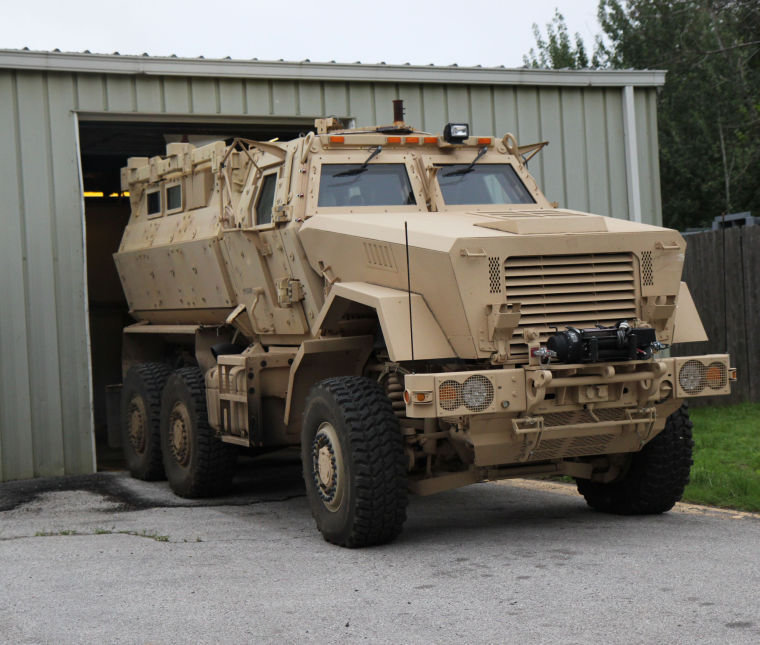 Nixa police get free military-grade vehicle | Christian County ...