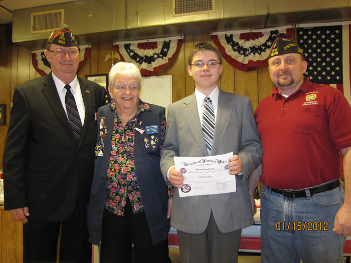 Clever student advances in VFW Patriot’s Pen writing contest ...