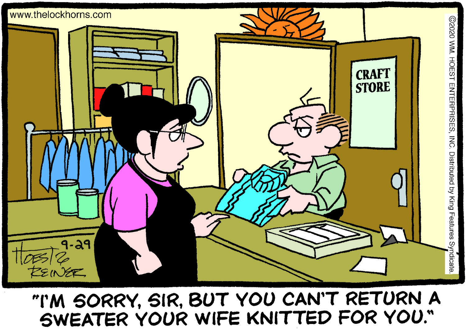 The Lockhorns – Sept. 30, 2020 | Editor and Publisher