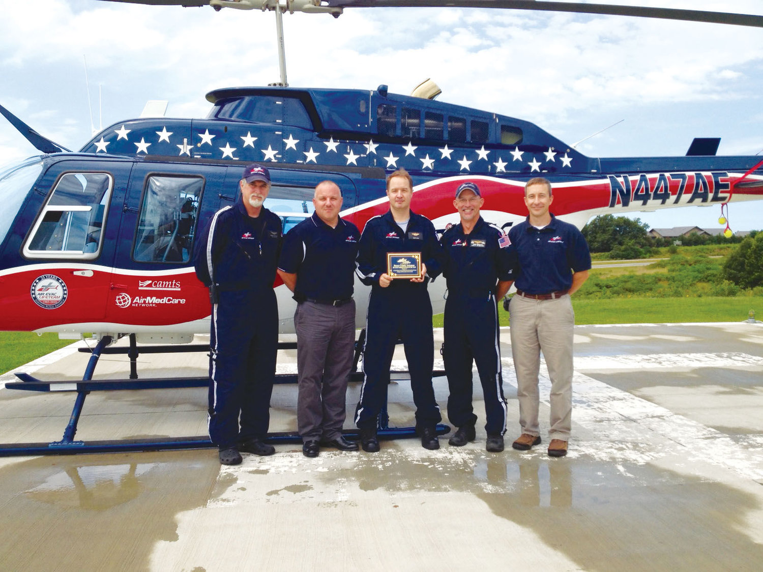Air Evac Lifeteam in Boone honored | Harrison Daily