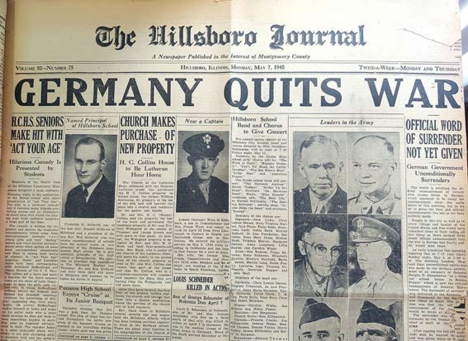 Remembering 1945 Victory In Europe | The Journal-News