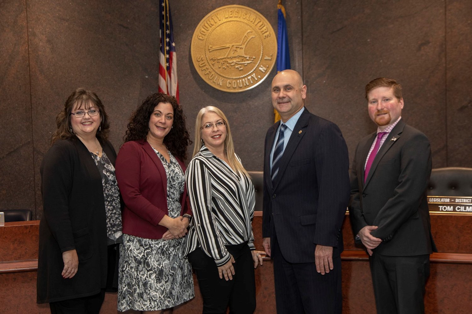 Sunderman sworn in for second term | The Long Island Advance