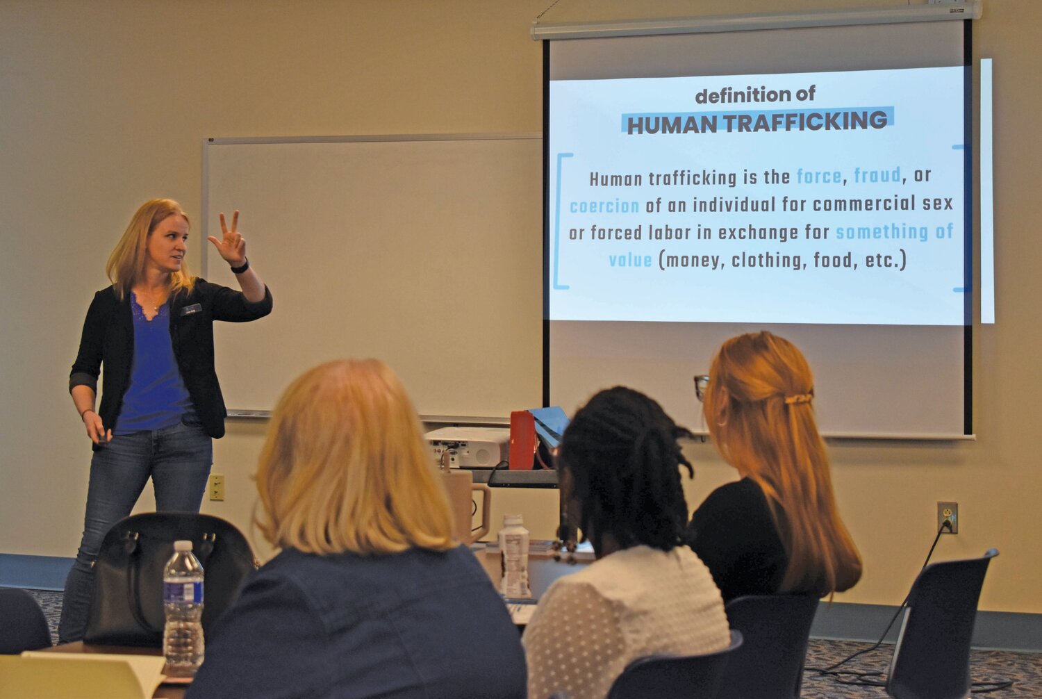 Local leaders learn about human trafficking - The People Sentinel