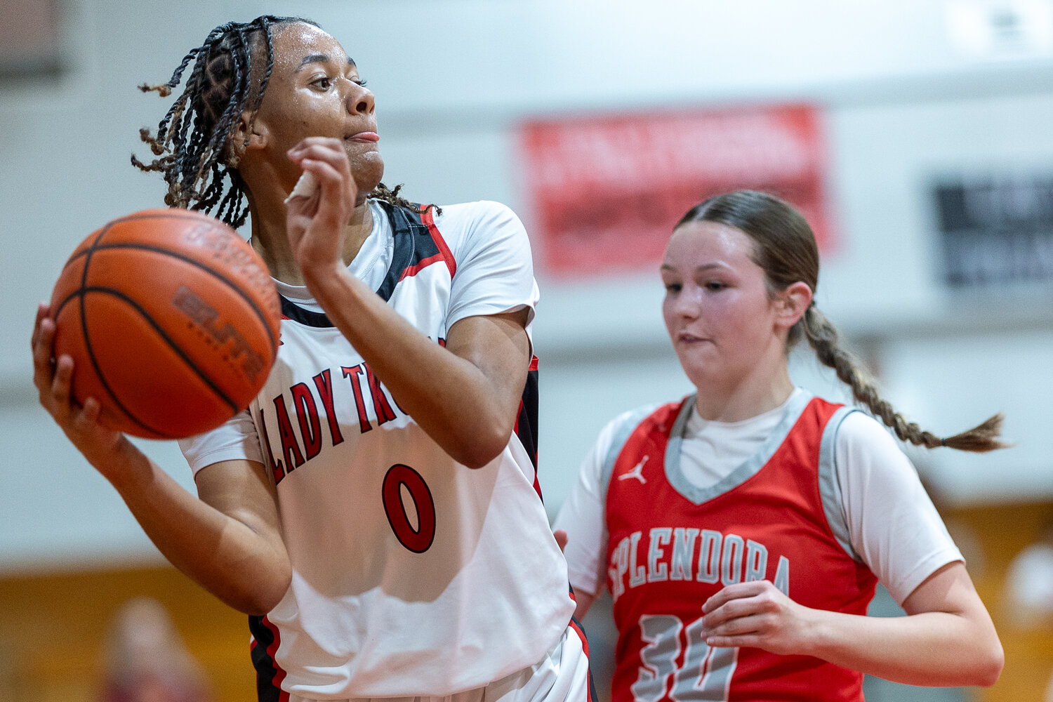 Lady Trojans show fight, heart against 4A Splendora - San Jacinto News ...