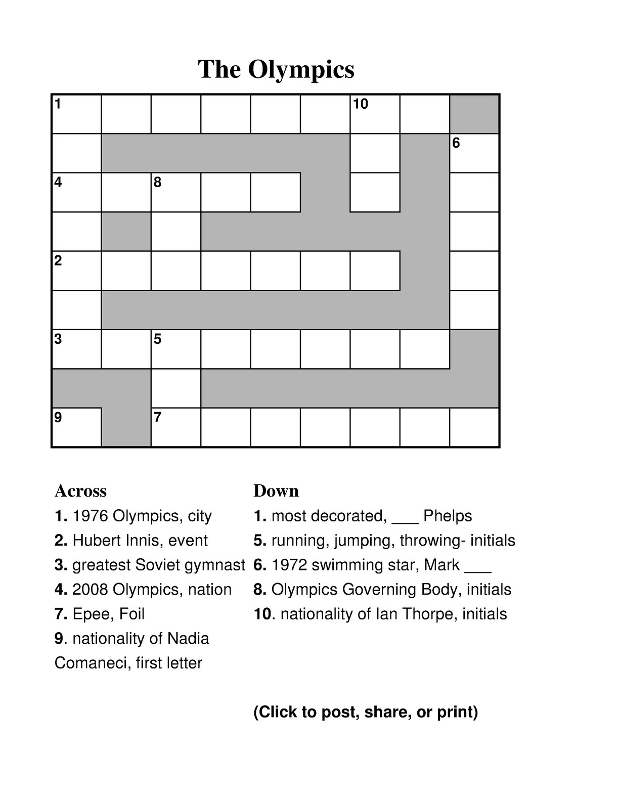 The Olympics | Sports History Weekly