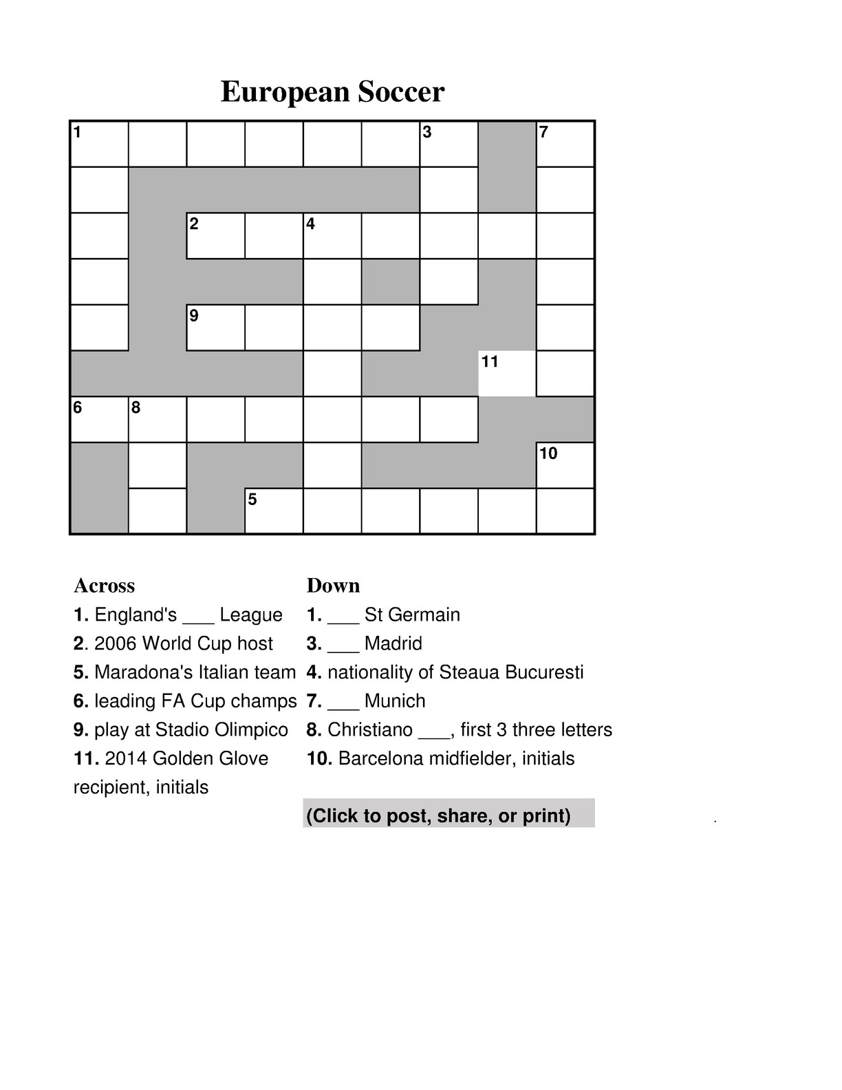 European Soccer | Sports History Weekly