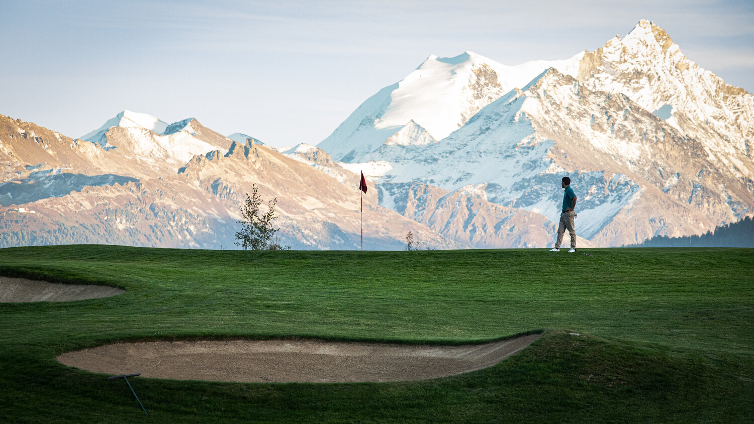 Golfing the Swiss Alps | Sports History Weekly